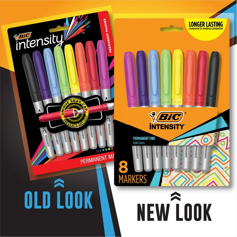 Permanent Marker Pens Big Labels Small Prices Bic Mark-It Permanent ...