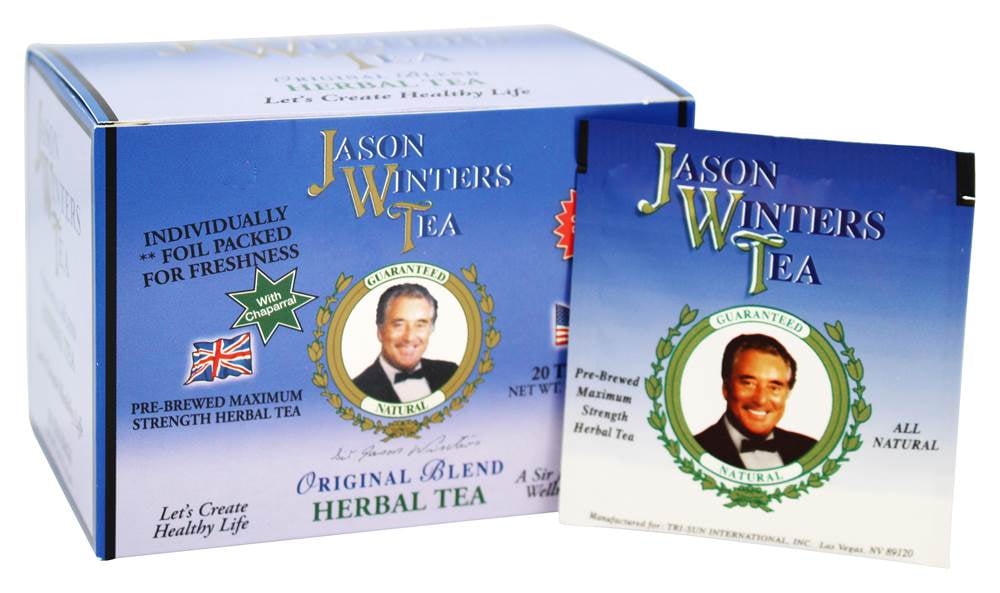 Jason Winters - Original Blend Tea with Chaparral - 20 Tea Bags ...
