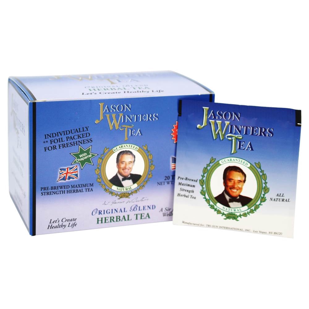 Jason Winters - Original Blend Tea with Chaparral - 20 Tea Bags ...