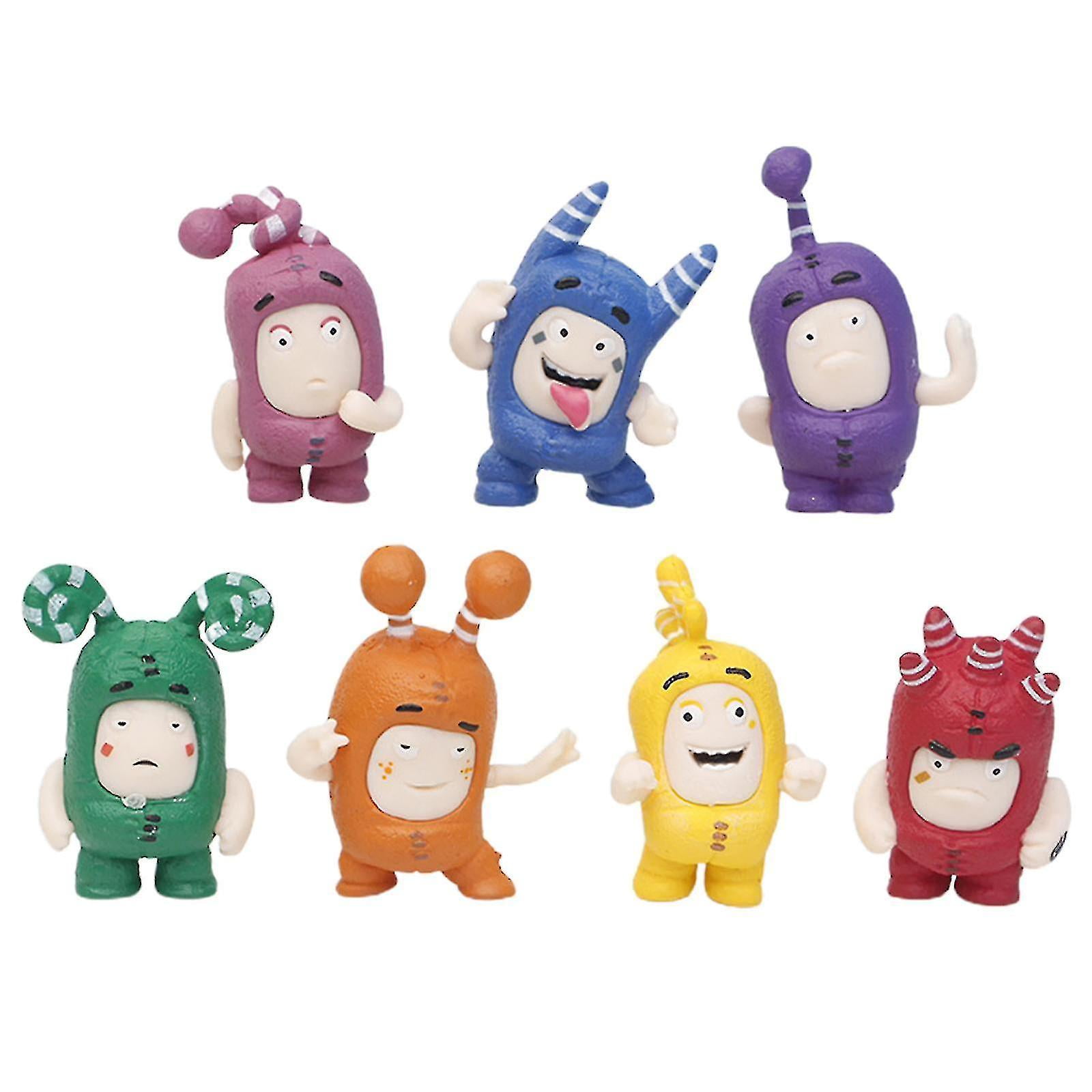 Click here for Junsice 7pcs Oddbods Cartoon Game Doll Action Figu... prices