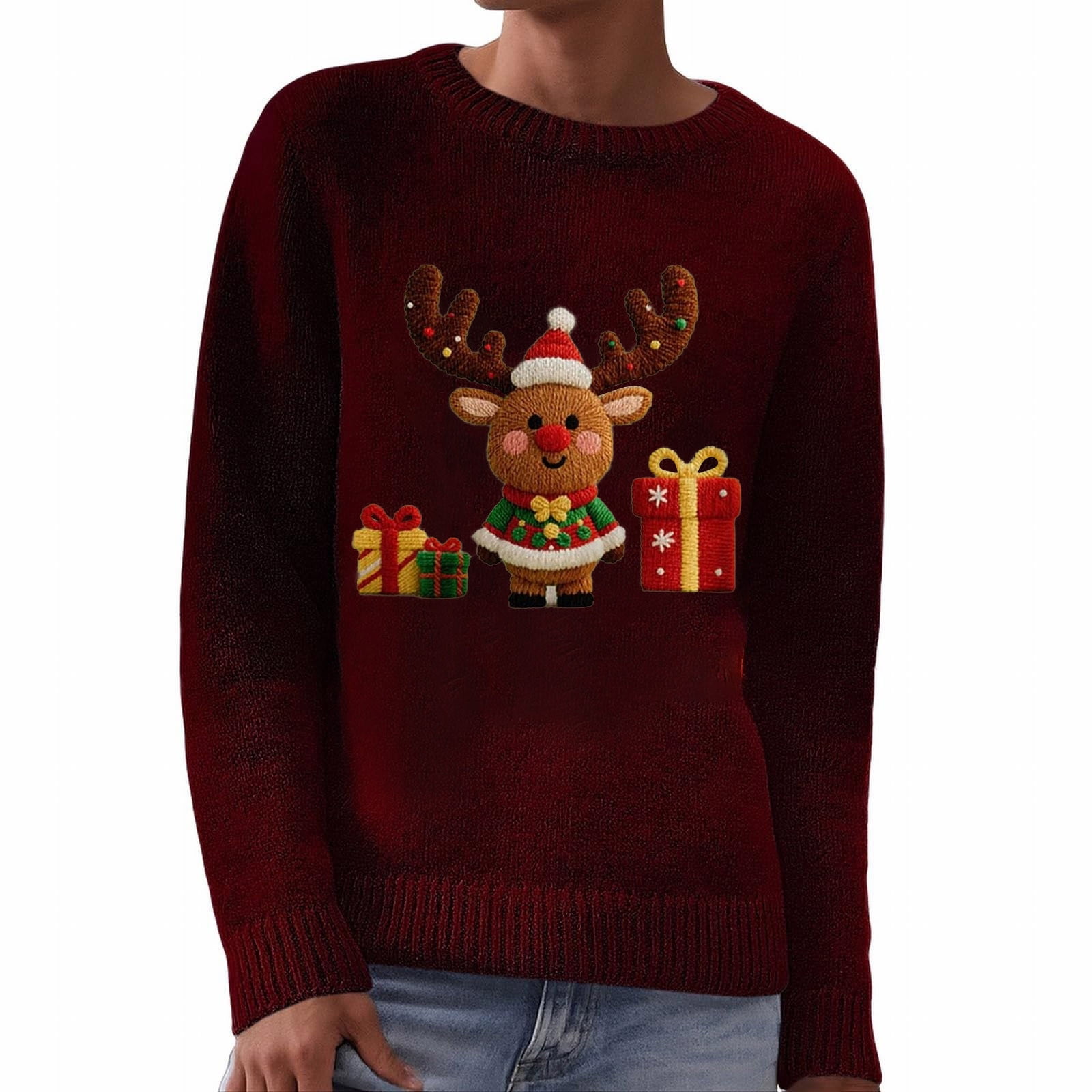 Click here for Zhanying Santa Sweater Women Knit Holiday Gatherin... prices