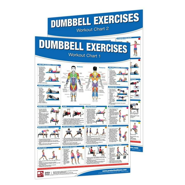 Dumbbell Workout Chart Printable Pdf | EOUA Blog