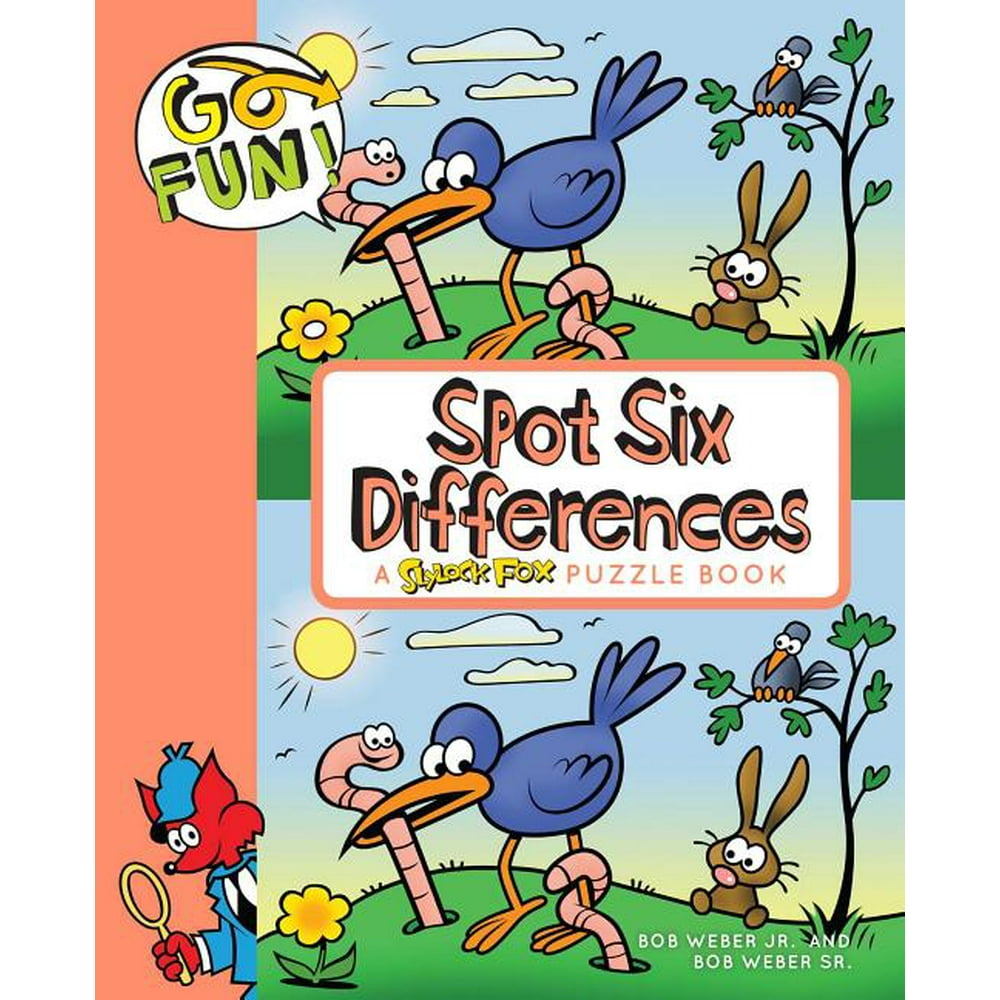 Go Fun!: Go Fun! Spot Six Differences (Series #7) (Paperback) - Walmart ...