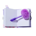 Claire's Strawberry Milk Fuzzy Mini Diary with Lock and Key, 25 Pages ...