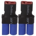 T Plug to EC5 Adapter Female to Male Safe RC Battery Wireless Connector ...