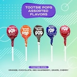 Tootsie Roll Pops Original Size Assorted Fruit Flavors with Chocolate ...