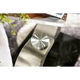 Bowery Hill Metal Gray Console Table Rectangular Sleek Design - Walmart.com