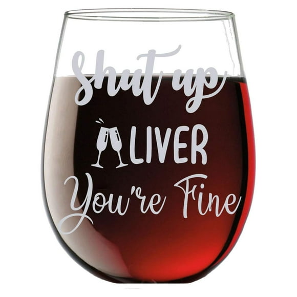 Stemless Wine Glasses Funny Sayings