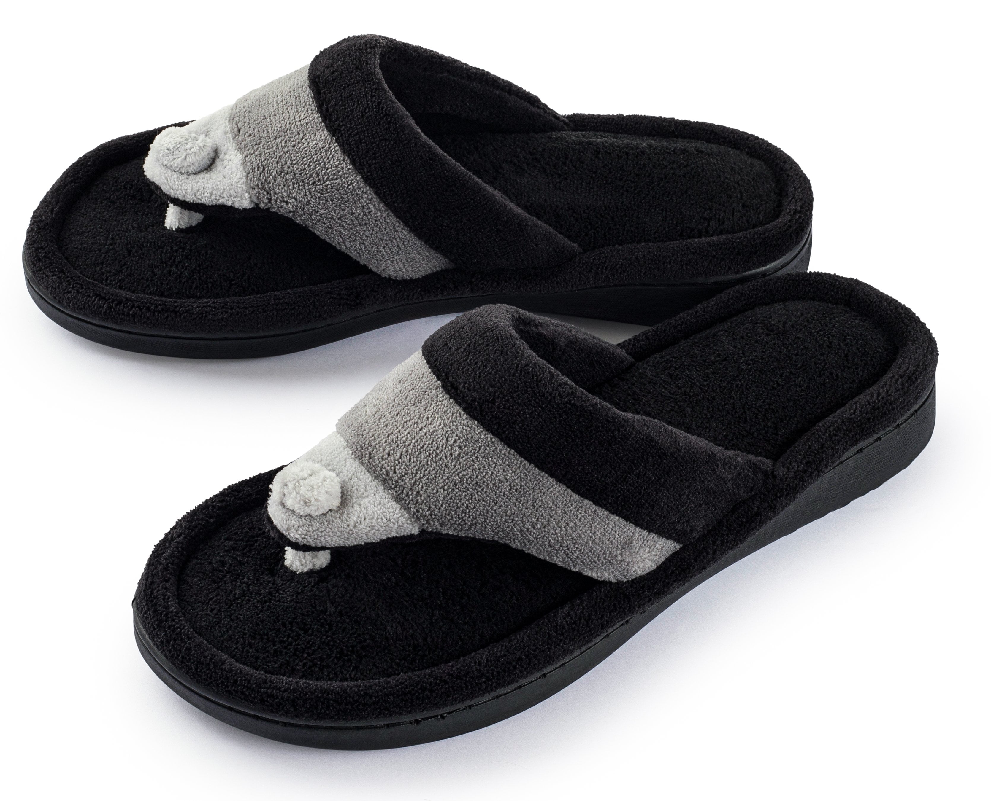 Roxoni Womens Terry Multicolor Striped Thong Slipper -sizes 6 to 11.5 ...