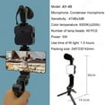 Phone Holder Photography Lighting Smartphone Video Kit Microphone LED ...