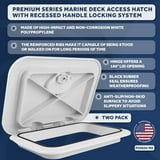 Five Oceans Boat Hatch, Marine Access Hatch, Boat Hatch Lids, 2 Pack ...
