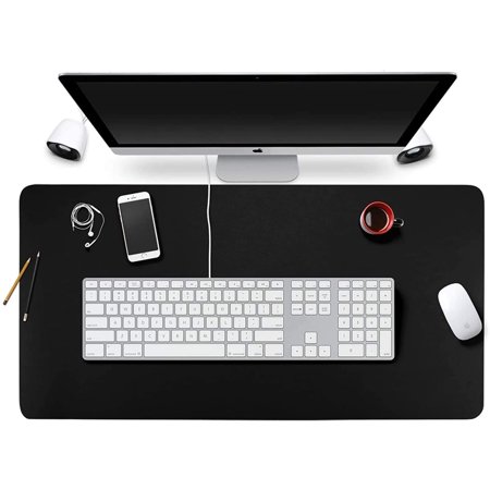 Gaming and Office Extended Lae Desk Mat in PU Leather, Waterproof Anti ...