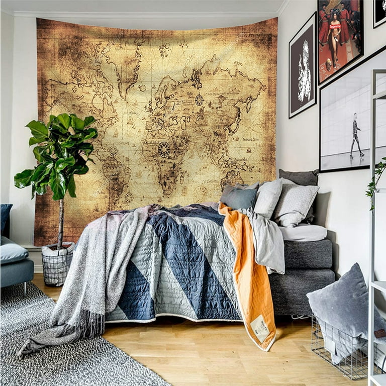 Creative World Map Wallpaper