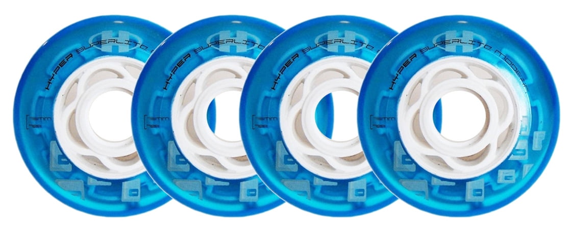 HYPER Inline Wheels SUPERLITE 4-PACK 80MM 82A BLUE - Walmart.com