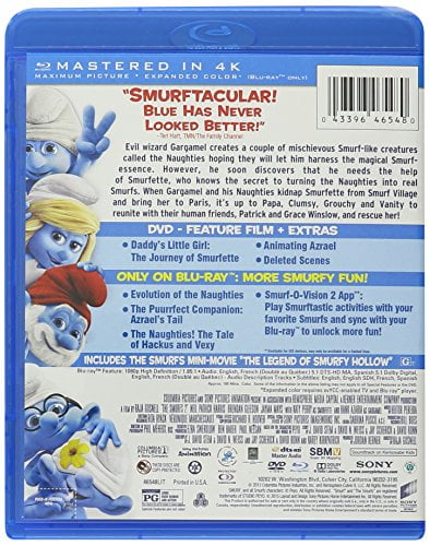 Smurfs 2 Dvd Walmart