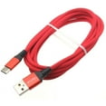 Type-C Red 10ft USB-C Cable for T-Mobile REVVL 7 5G - Charger Cord ...
