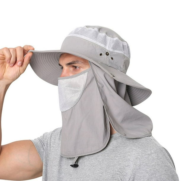 Calamus UPF 50 Boonie Sun Hat With Neck Flap Sun Protection Fishing Hat ...