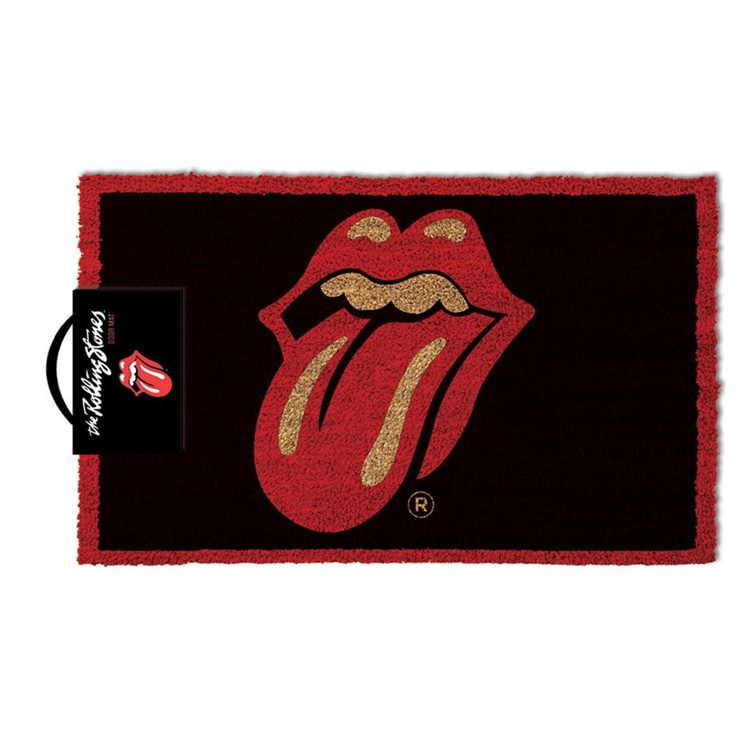 Click here for The Rolling Stones Lips Door Mat One Size prices