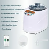 ZONEMEL Portable Home Sauna Kit with 3L Steam Generator & Tent 33.8" x ...