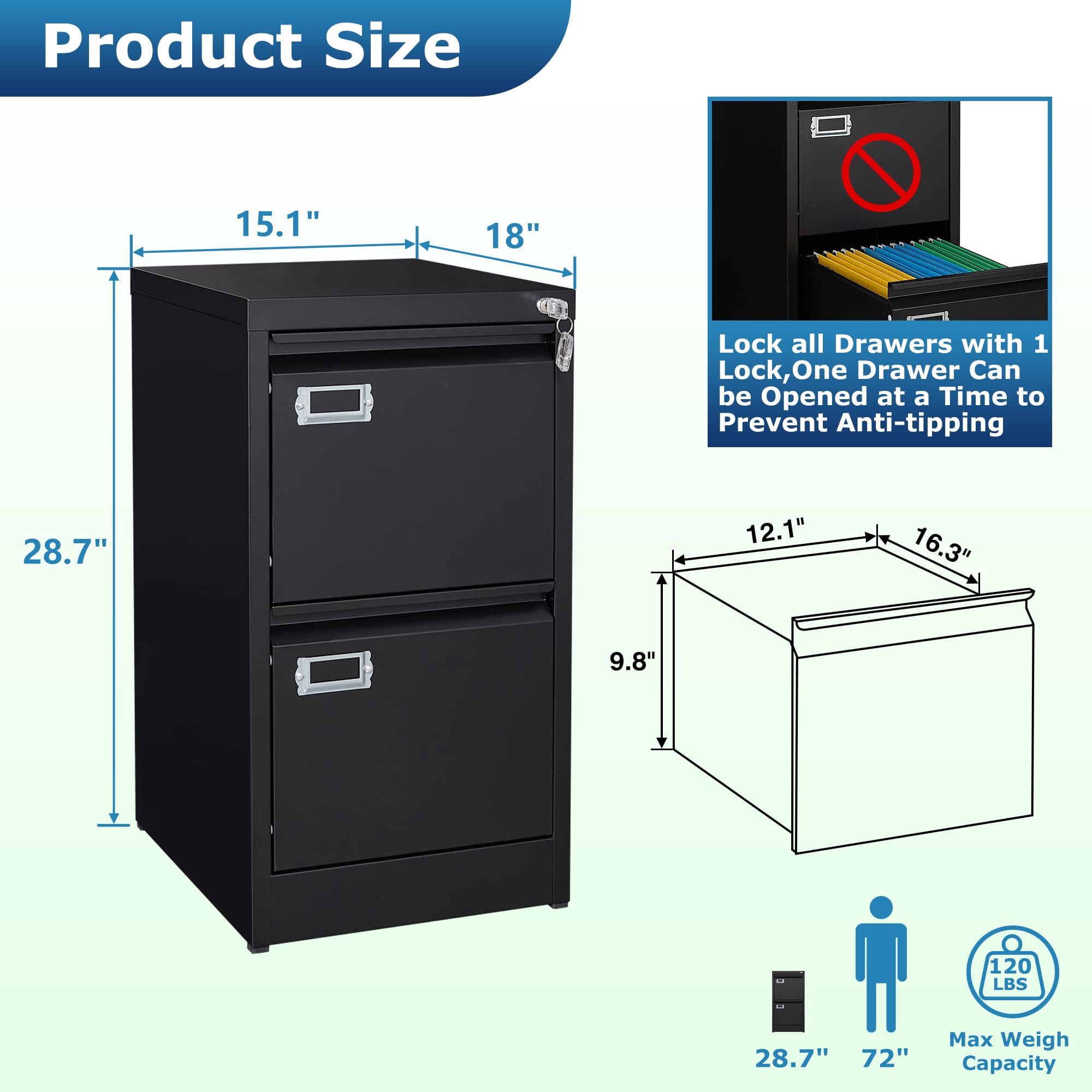 Bisley 2 Drawer Filing Cabinet | Cabinets Matttroy