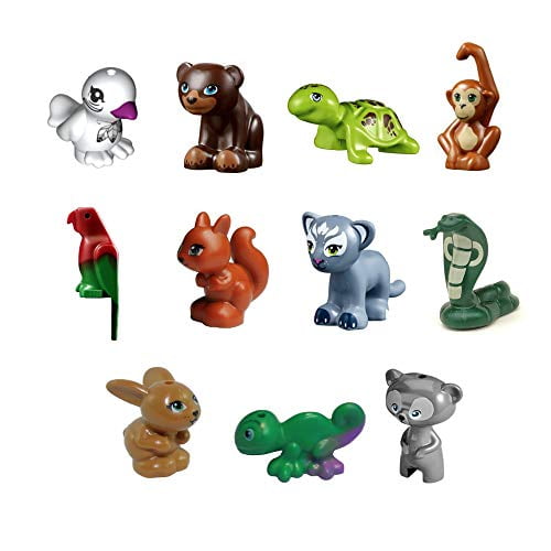 Fidelium Party Favors Lego Friends Animals Zoo Jungle Bundle - 11 Cute ...