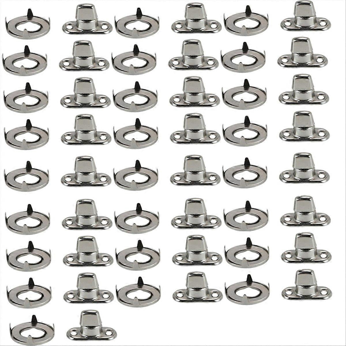 25 Sets Marine Grade Twist Lock Fasteners Turn Button Eyelet and Stud ...
