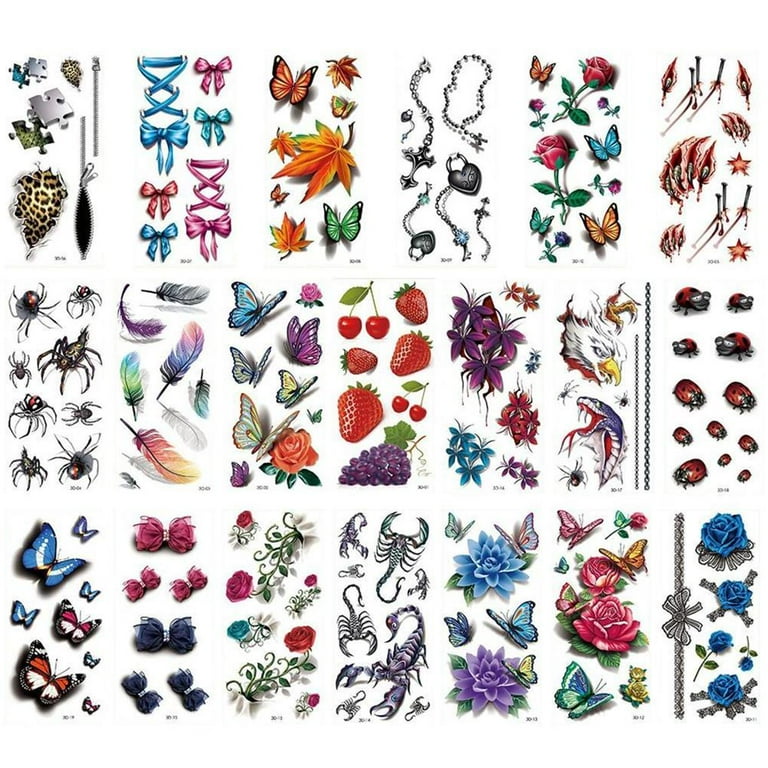 Costume Body Art Sticker