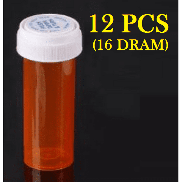 BioRx Sponix Reversible Cap Prescription Vials - Push Down and Turn ...