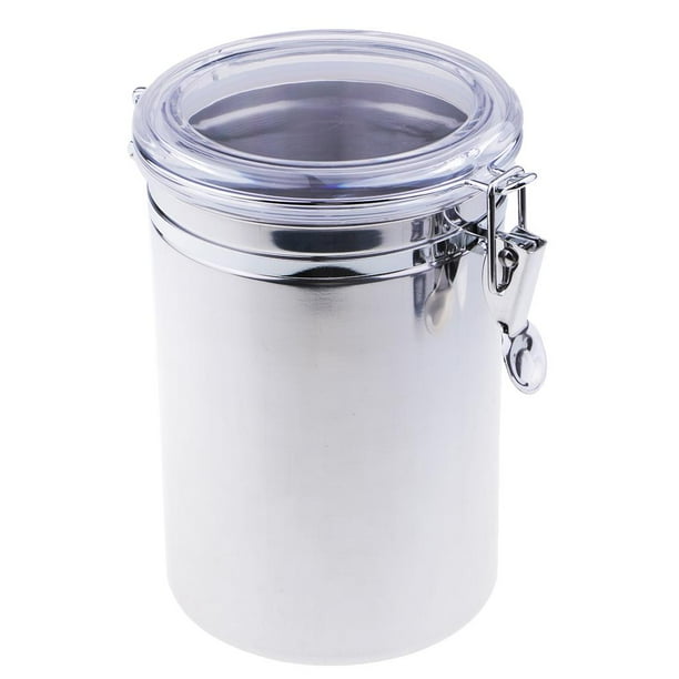 Airtight Stainless Steel Canister Eight Capacity for Choose, Foods ...