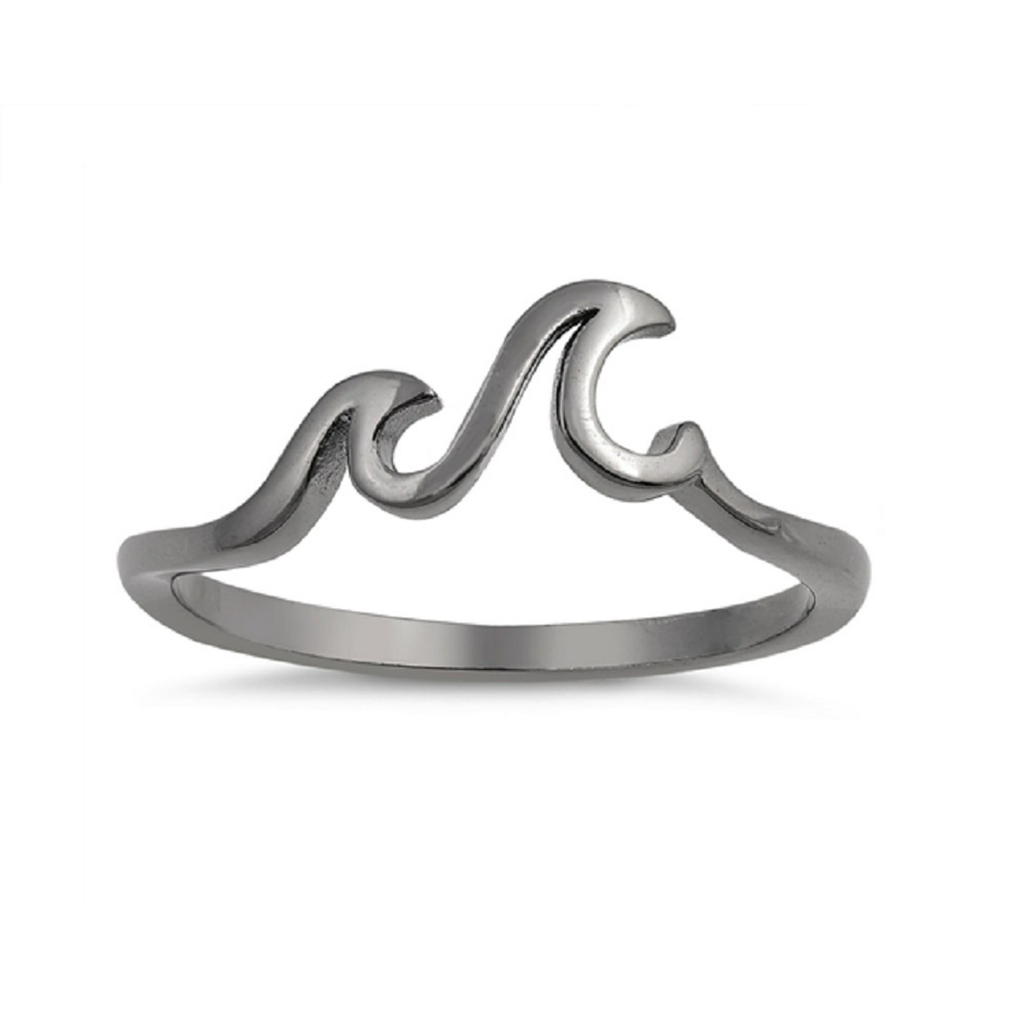 Pure Rhodium Ring