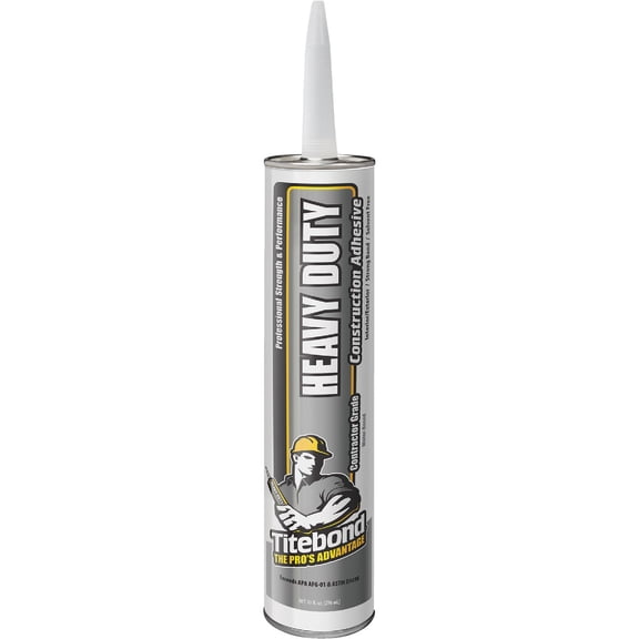 Titebond GREENchoice Heavy Duty Construction Adhesive - Waterproof - 10 ...