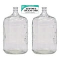 Free Shipping! Home Brew Ohio 5 Gallon Glass Carboy Set of 2 - Walmart ...
