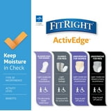 FitRight Light Absorbency Incontinence Bladder Control Pads, 20 Count ...
