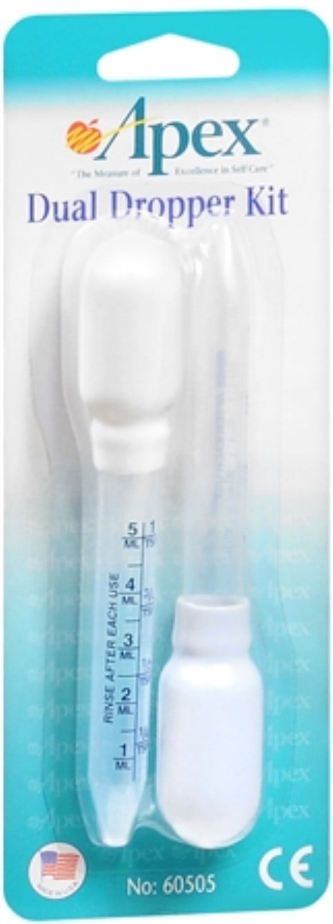 Apex Dual Dropper Kit 2 Each (Pack of 3) - Walmart.com