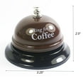 QIAOIDEA Coffee Bar Coffee Station Service Bell Ring for a Coffee Desk ...