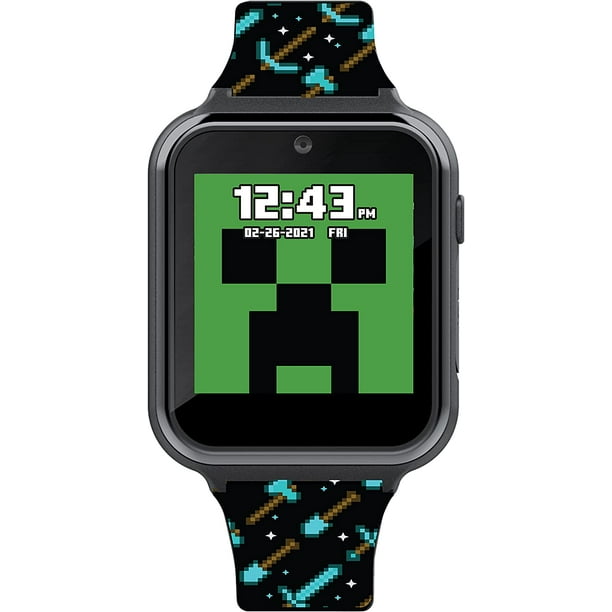 axGear Minecraft Touch-Screen Interactive Smartwatch Black - Walmart.ca