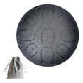 Hersfrd Rain Drum 4 Inches 9 Notes Waterproof Chakra Drum Tongue Drum ...