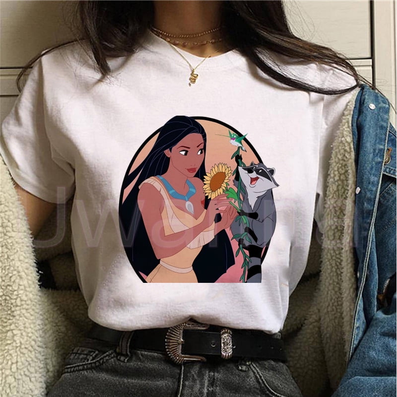 Click here for Unbranded Princess T Shirt Printed Pocahontas And... prices
