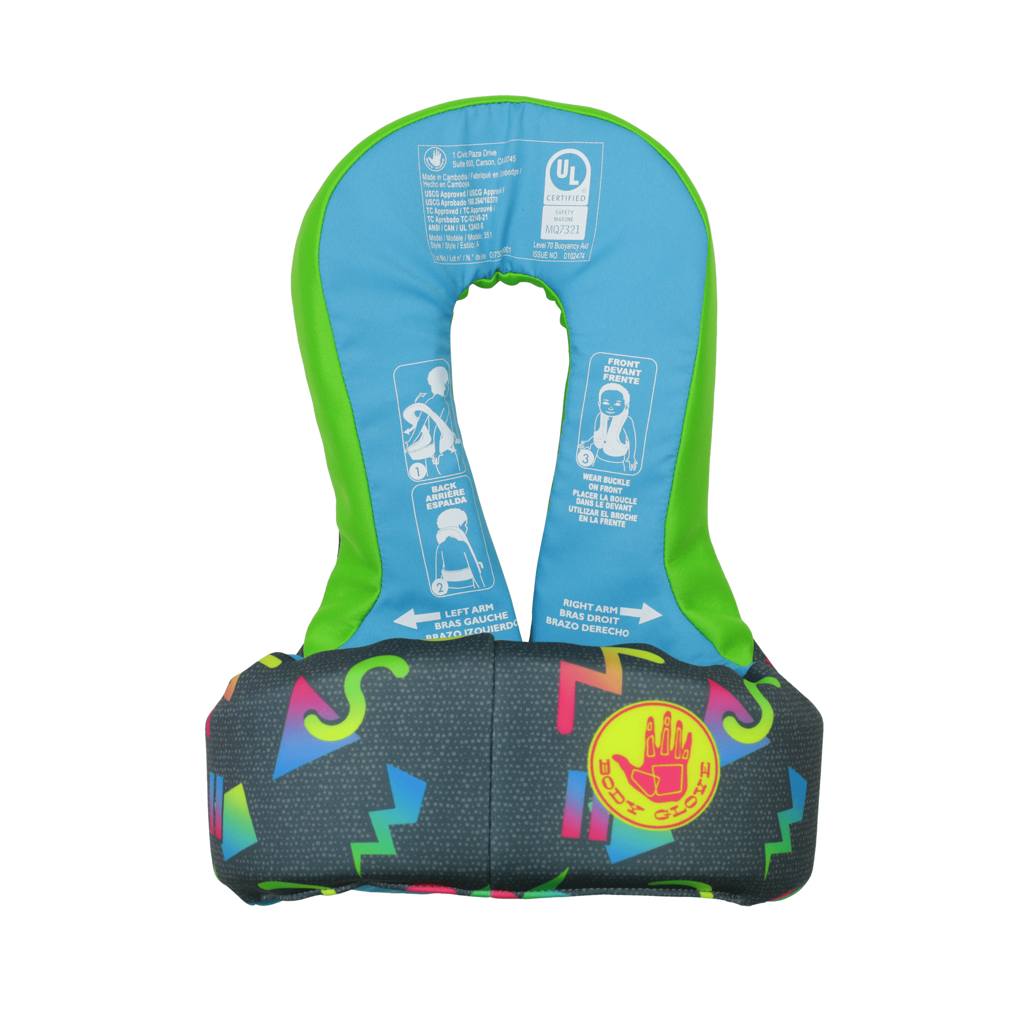 Click here for Body Glove Paddle Pals Retro Kids Life Jacket Uscg... prices