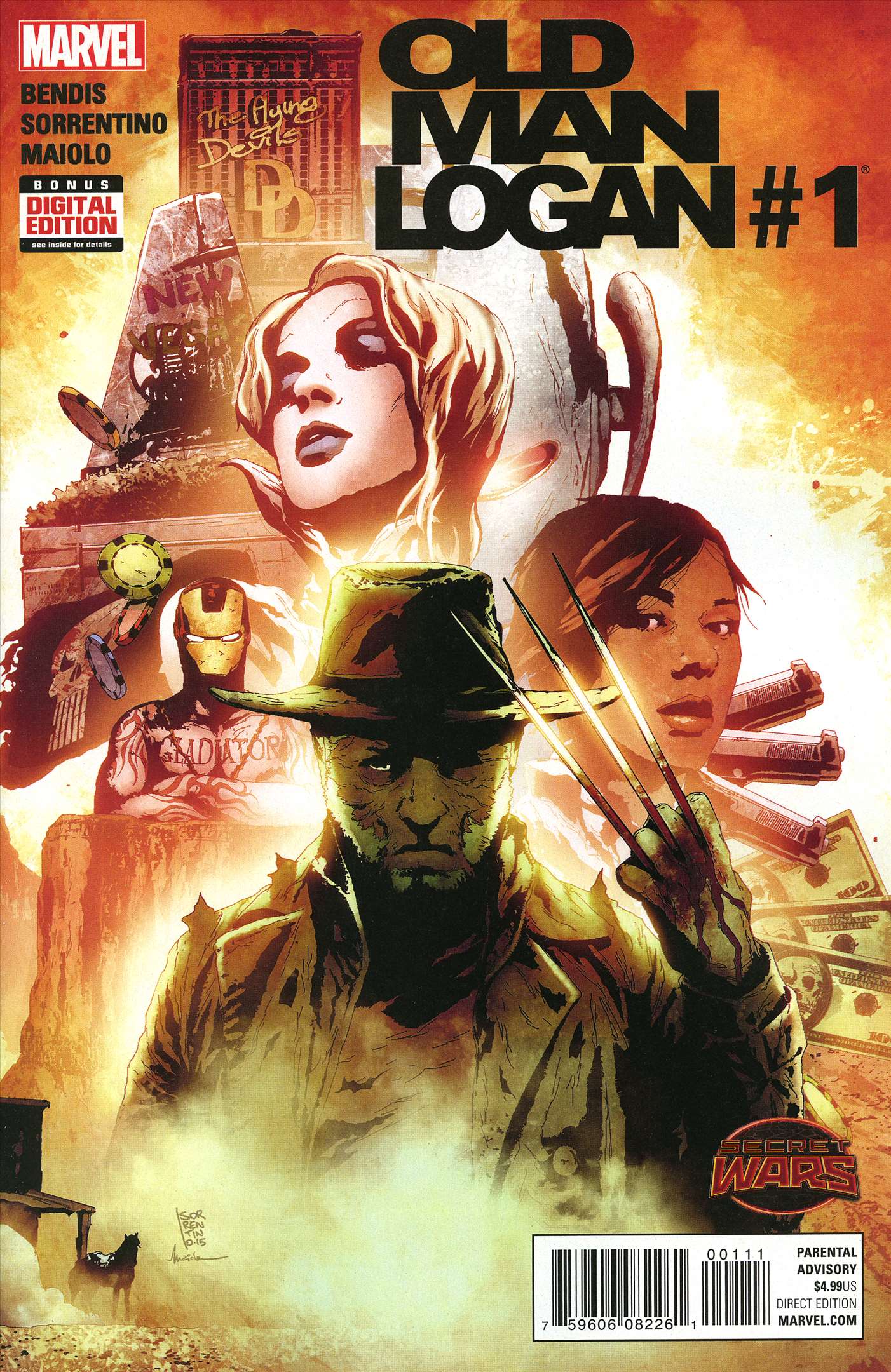 Old Man Logan #1 VF ; Marvel Comic Book - Walmart.com