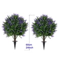 Artificial Boxwood Ball Topiary Stakes for Outdoor Garden Decoration UV ...