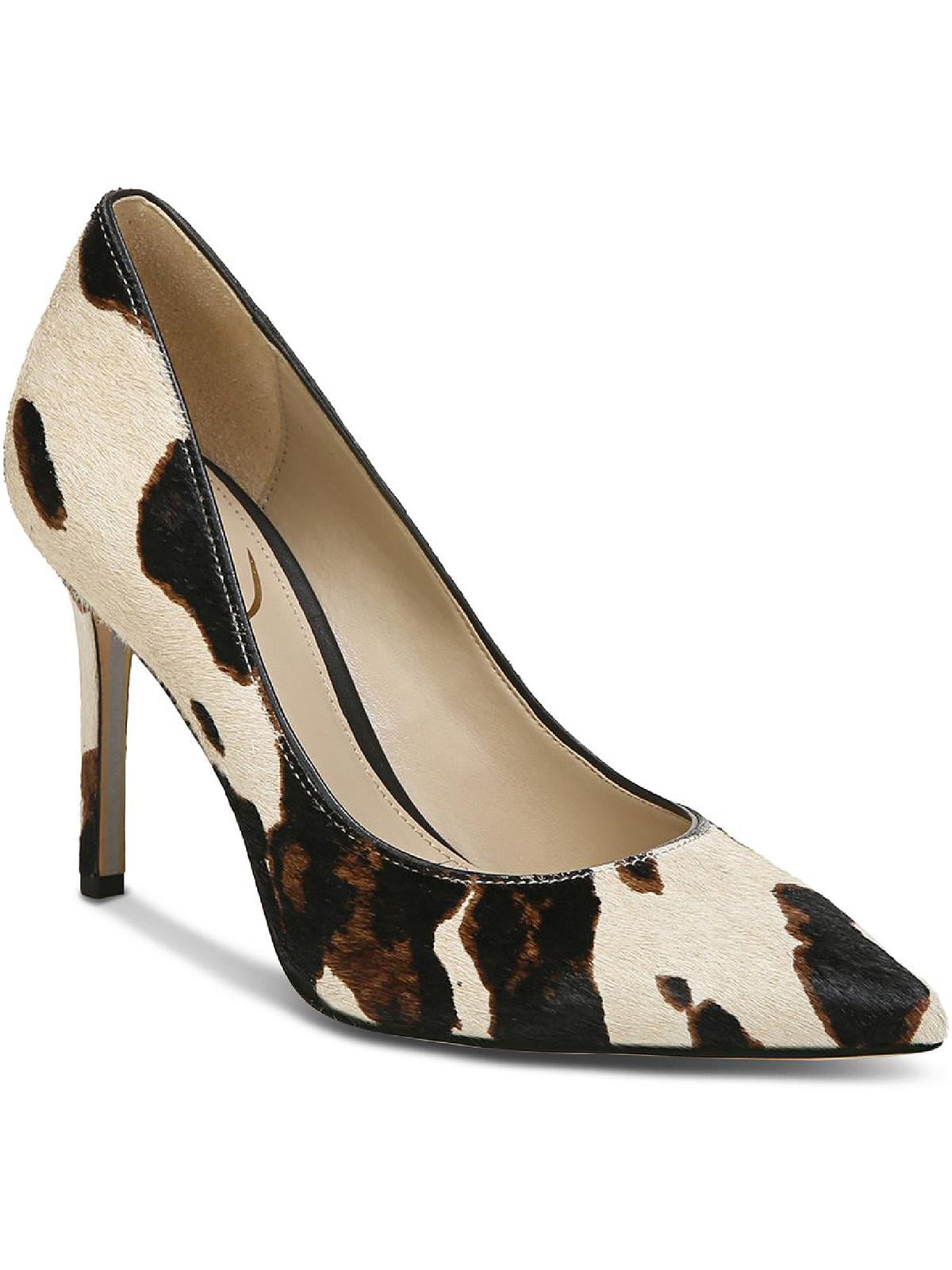 Sam Edelman Womens Hazel Cow Hair Slip On Stilettos - Walmart.com