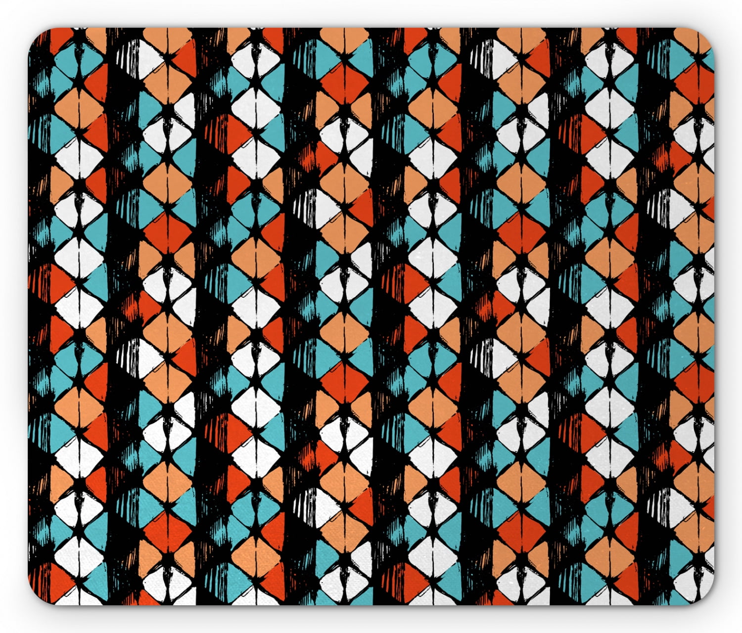 Modern Mouse Pad, Vector Contemporary Design Geometric Hexagonal ...