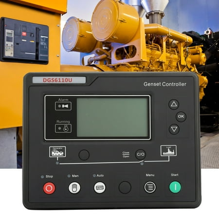 Generator Controller, LCD Display Generator Control Panel, Automatic ...