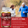 BEAU CoQ10 Coenzyme Q10 (2 Pack) 300mg, Heart Health Support ...