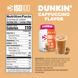 Dymatize ISO100 Hydrolyzed Whey Isolate Protein Powder, Dunkin ...