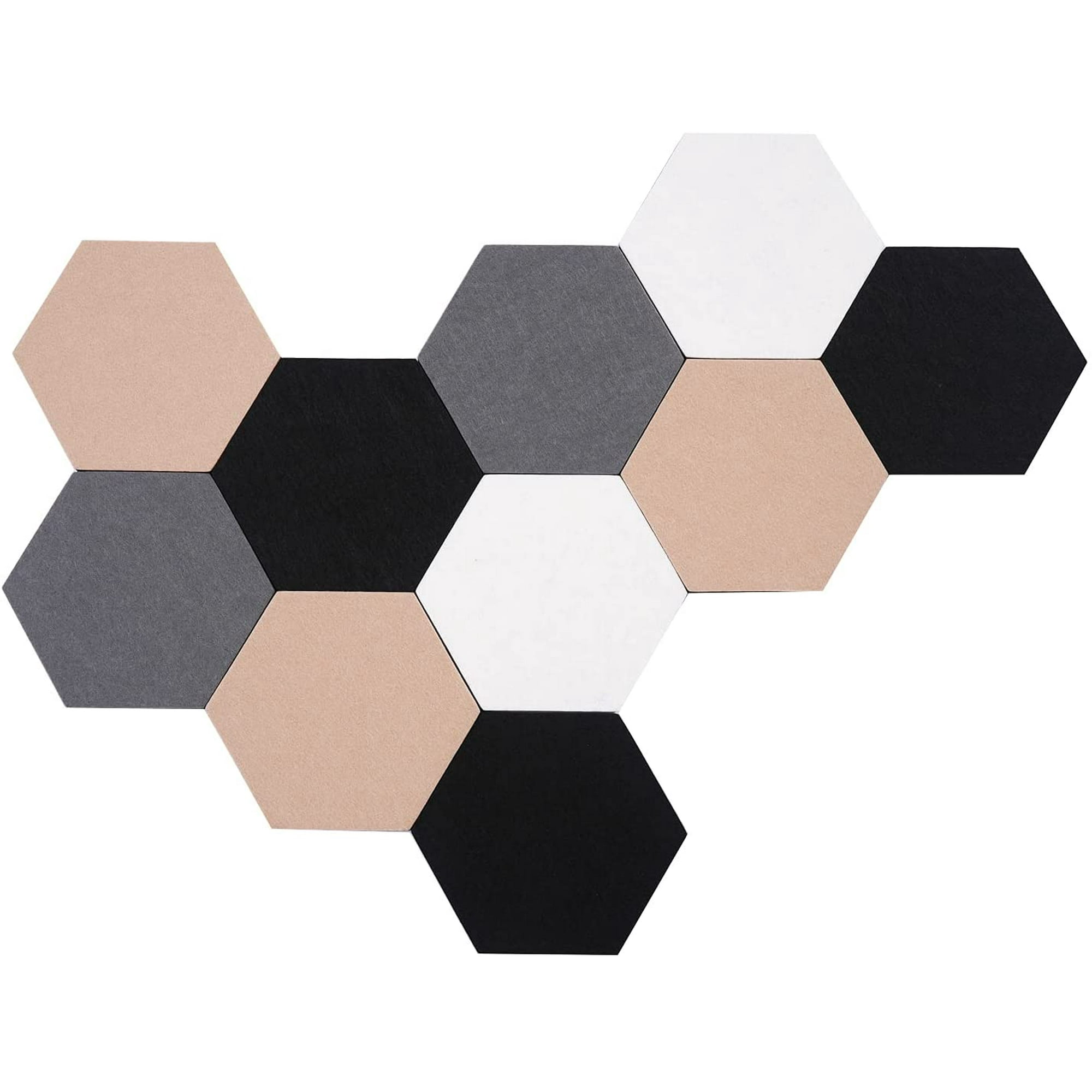 Click here for Akmi 10pcs Self Adhesive Felt Board Tiles Hexagon... prices