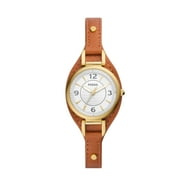 Fossil Women's Carlie Three-Hand, Rose Gold-Tone Stainless Steel Watch ...