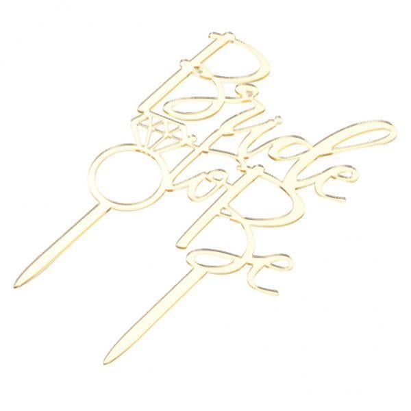 2xAc Acrylic Cake Topper Fiesta de Bodas Despedida de Soltera ...