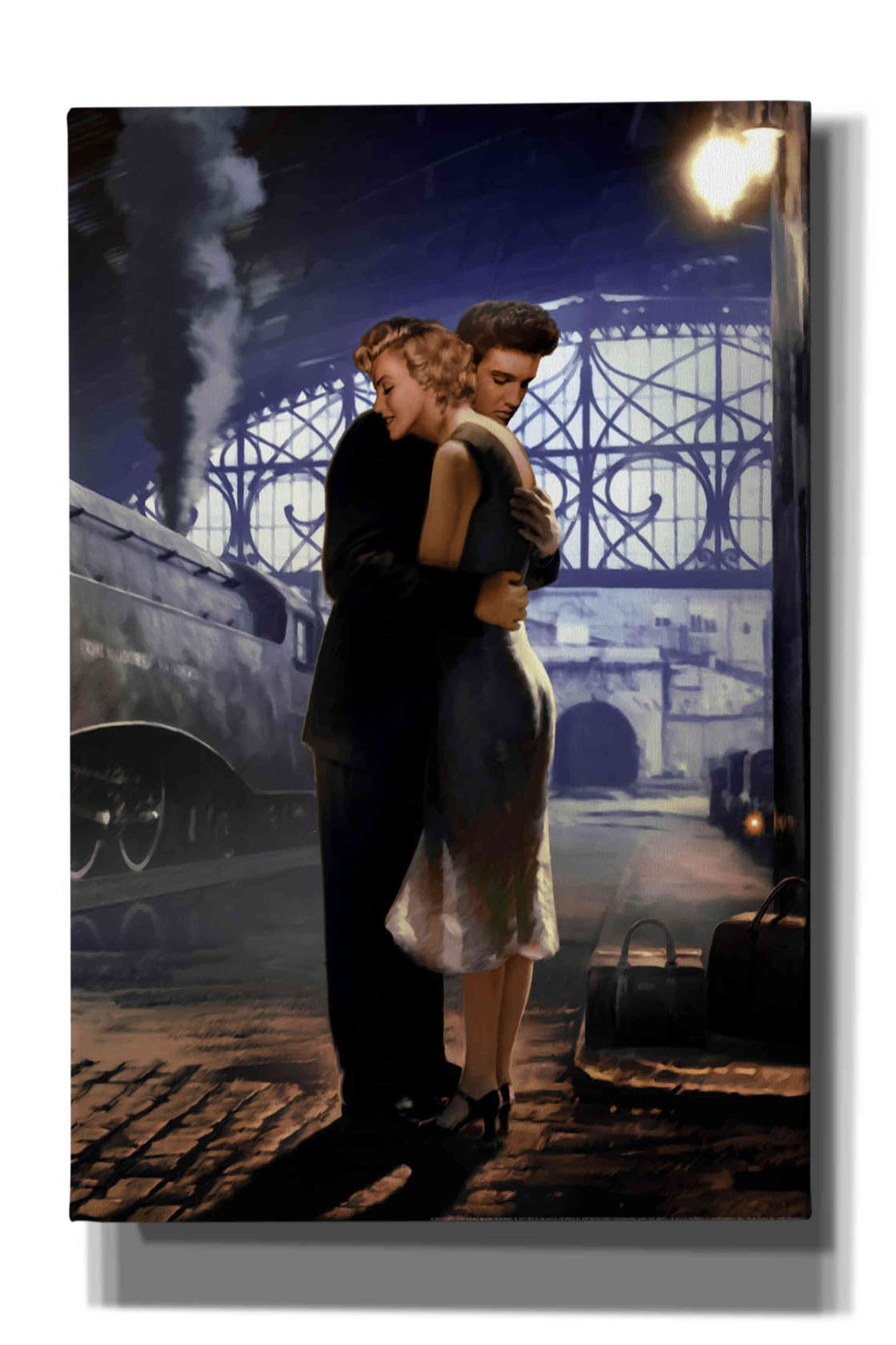 Epic Graffiti 'Loves Departure' by Chris Consani, Canvas Wall Art, 40 ...